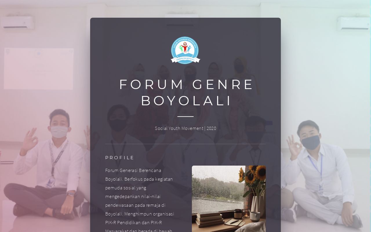 Forum Genre Boyolali